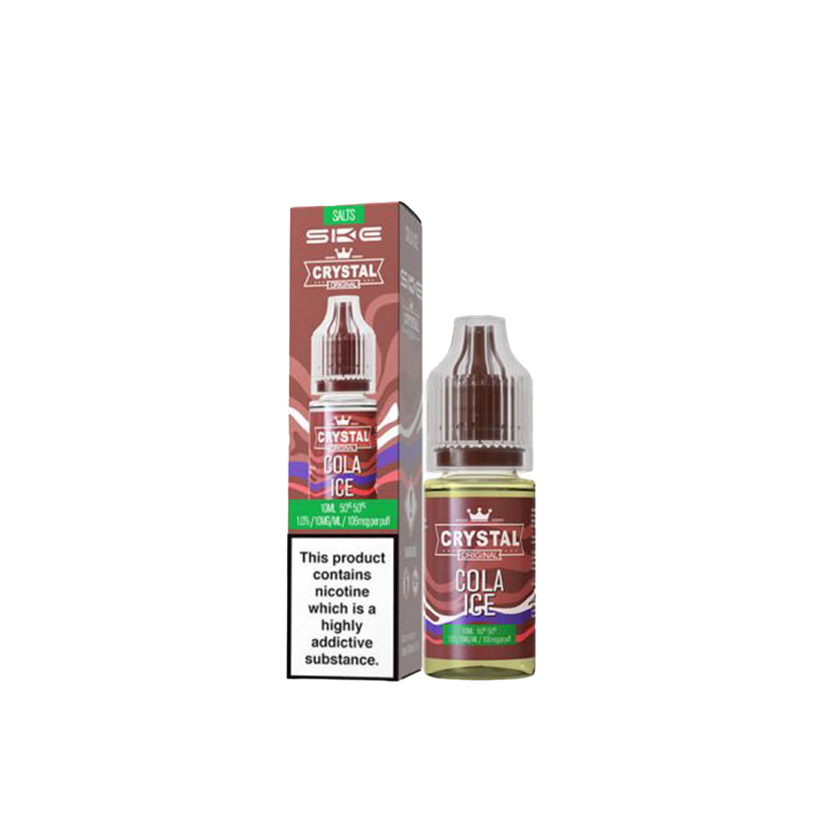 SKE Crystal Cola Ice Nic Salt – VuiceVapes